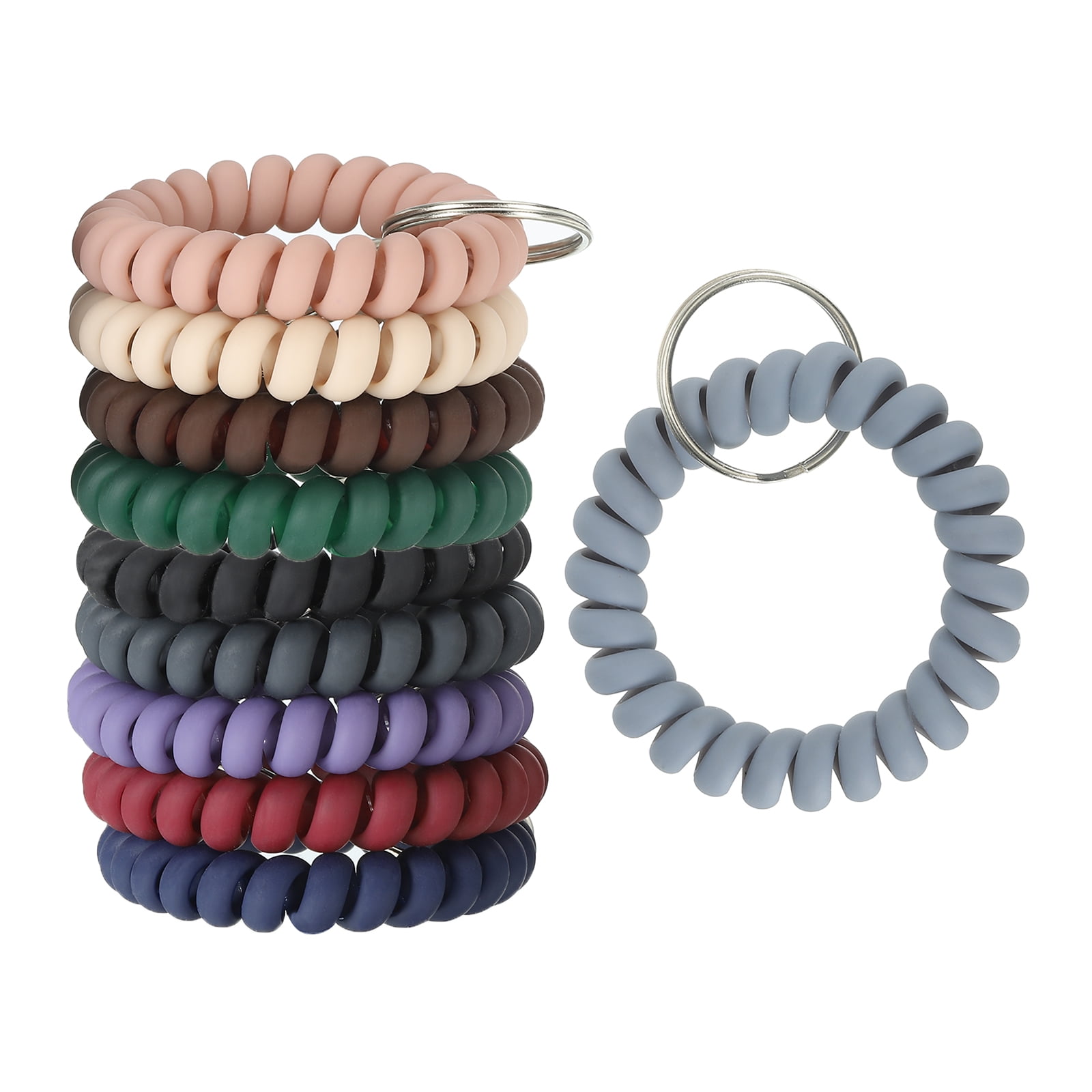 Click here for Unique Bargains Wrist Coil Key Chain  10pcs Stretc... prices