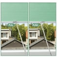 Keego Tension Rod Blinds Draw Rod for Cordless Cellular Shades, 13 ...