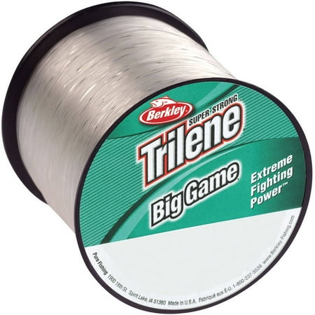 Berkley Trilene Big Game 10-lb Fishing Line, Clear - Walmart.com
