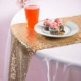 JYFLZQ Sparkle Wedding Decorations: Champagne Sequin Table Runners 12 x 72 inch, Pack of 5 for ...