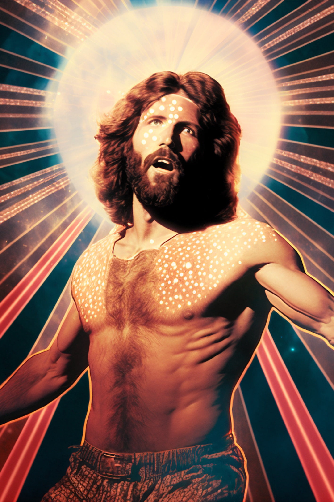 24x36 gallery poster, Disco Jesus Christ p1 - Walmart.com