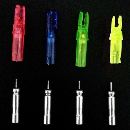 Archery Lighted Nocks,LED Light Emitting Arrow Automatic Archery ...