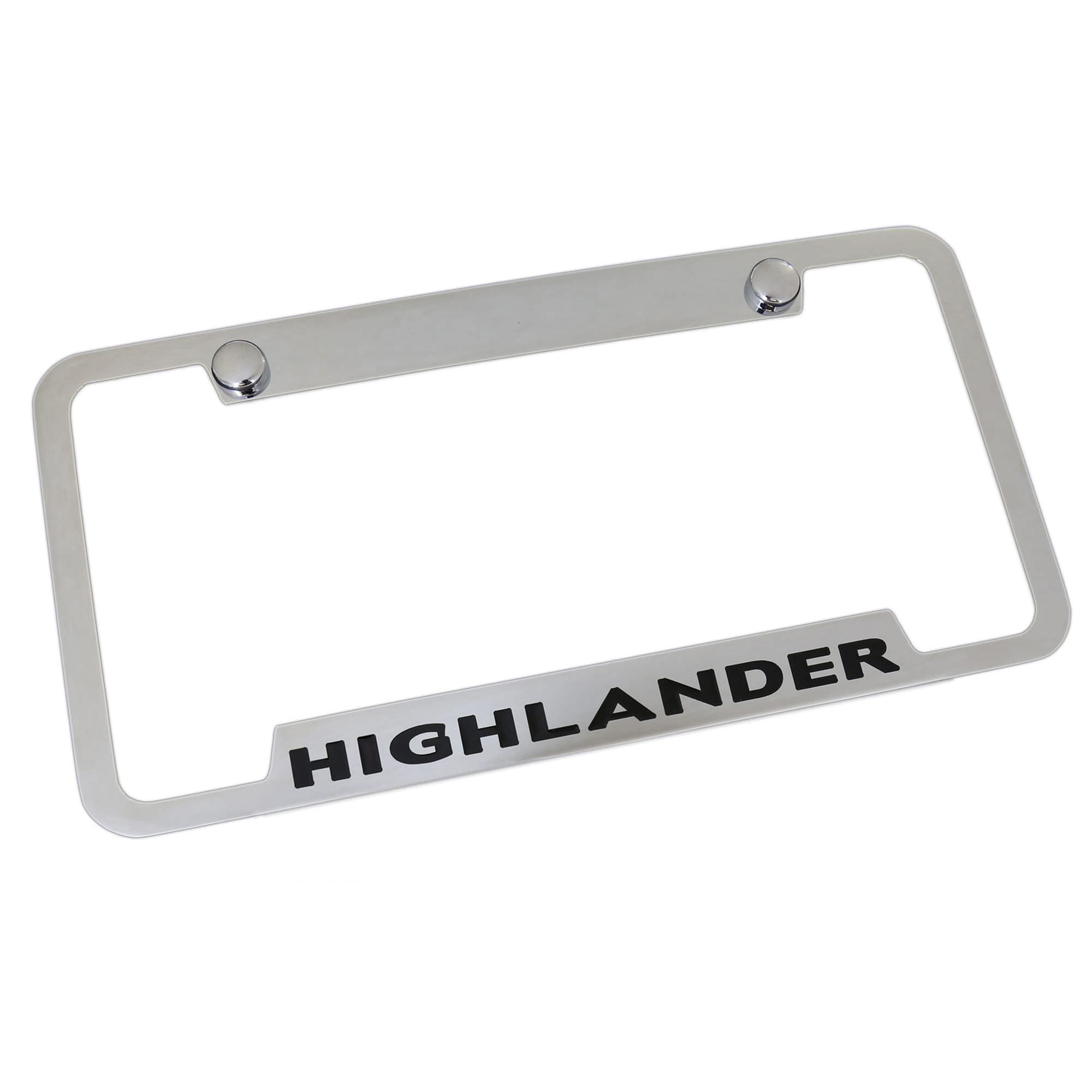 Toyota Highlander License Plate Frame (Chrome) - Walmart.com