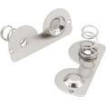 20-Pack AA Battery Spring Contact Plates - Nickel-Plated Steel Positive ...