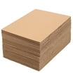 24 Pack Thick Backing Corrugated Cardboard Sheets 12x12, Flat Paper ...