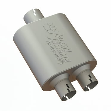 MagnaFlow Oval Stainless Steel Muffler - Walmart.com