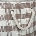 DII Checkers Decorative Bin, Medium, Woven Paper, Multiple Colors/Sizes ...
