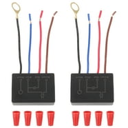 2 Pack Touch Dimmer Switch for Lamp 3 Way Touch Control Module 3 Levels ...