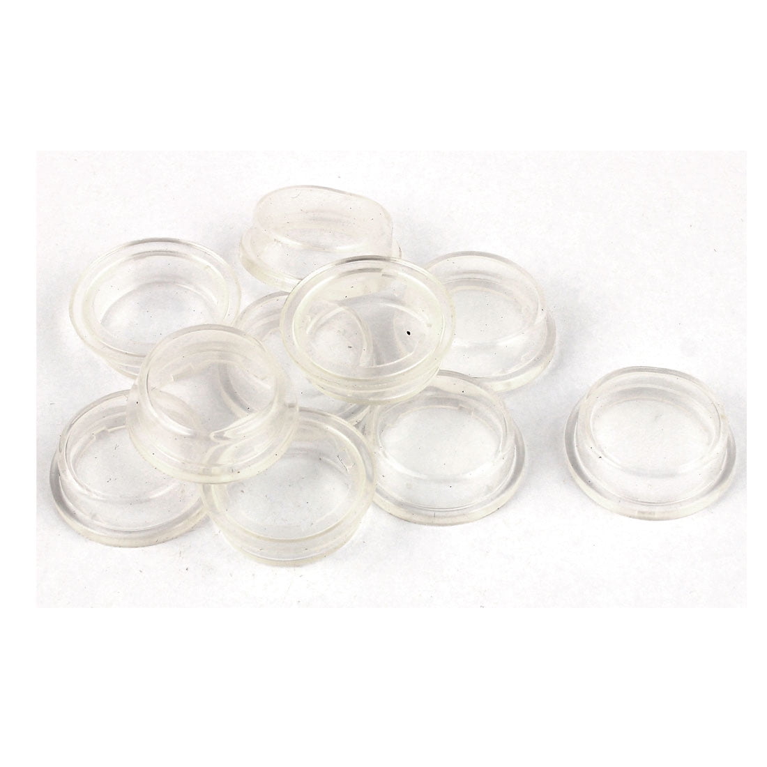 10 Pcs Clear White Silicone Waterproof Rocker Switch Protect Cover ...