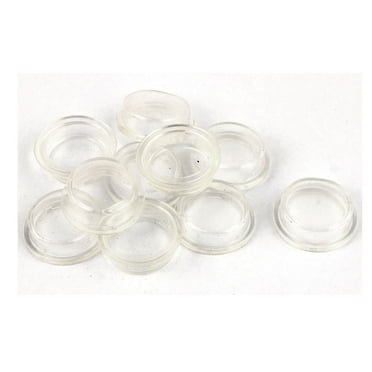 5 Pcs Clear Silicone Waterproof Rocker Switch Protect Cover Round Caps ...