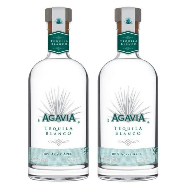 Pack de 2 Tequila Agavia Blanco 100% 750 ml Agavia Blanco 100% | Bodega ...