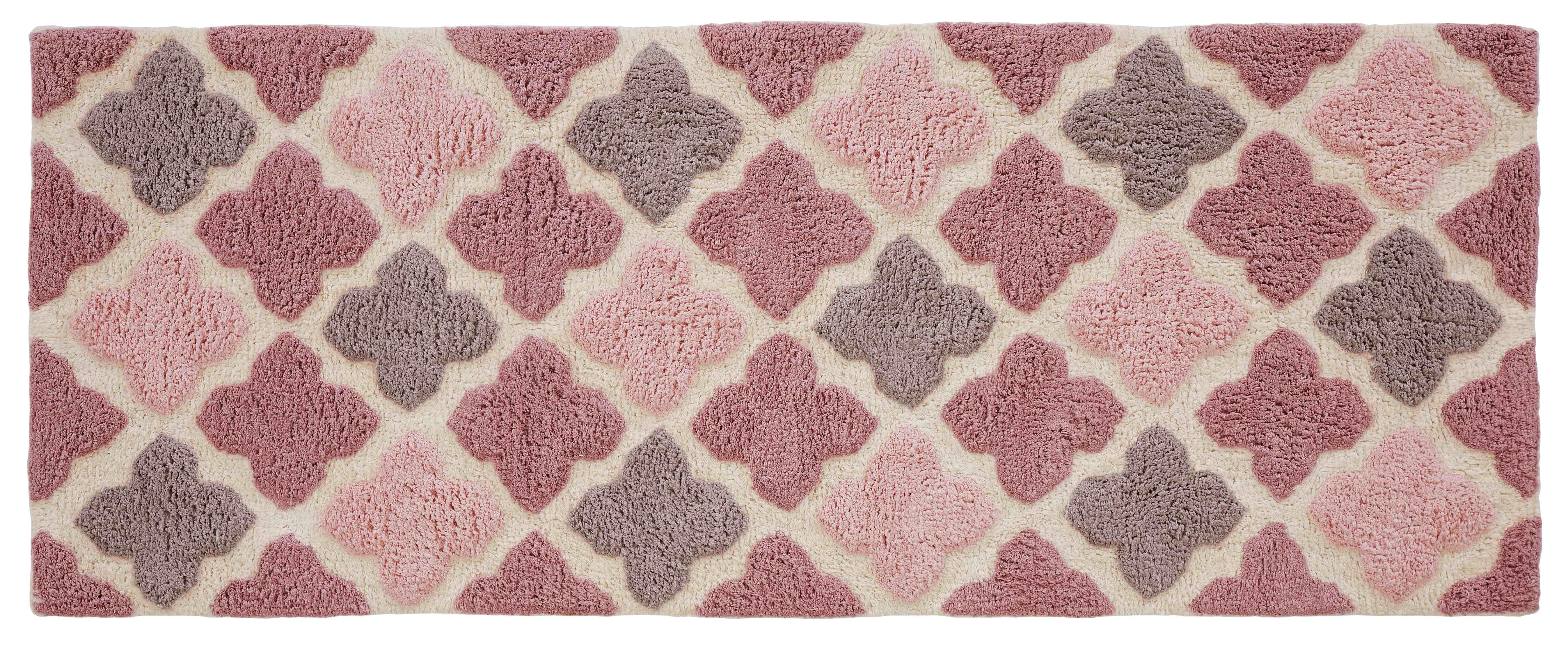 Chesapeake Alloy Blush Bath Runner (24"x60") - Walmart.com