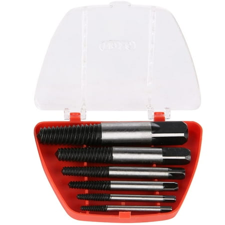 Screw Extractor, 5 Pieces Water Pipe Broken Thread Extractor Damaged ...