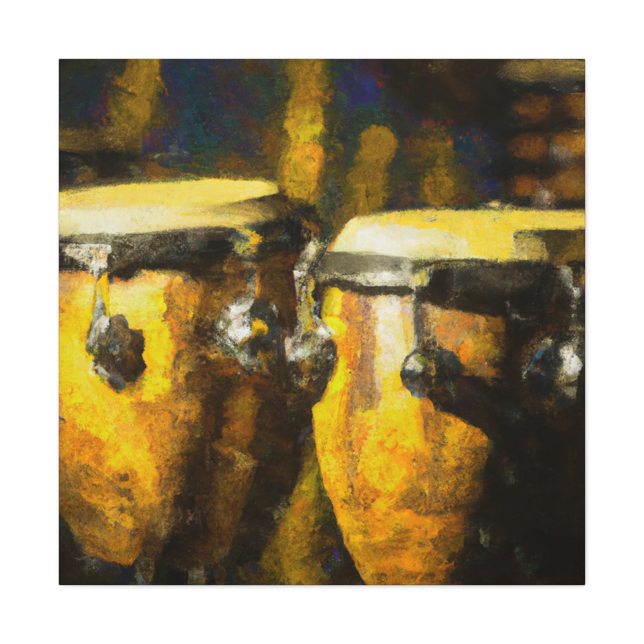 Bongo Party Pop Art - Canvas - Walmart.com