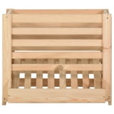 vidaXL Potato Box 19.7"x19.7"x31.5" Solid Wood Pine - Walmart.com