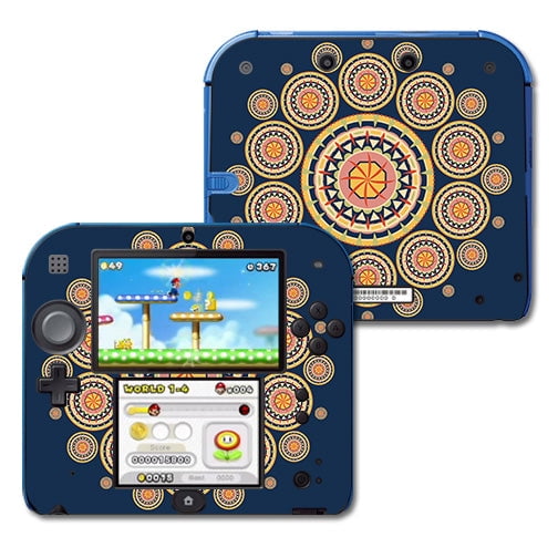 Skin Decal Wrap Compatible With Nintendo 2DS Summer Mandala - Walmart.com
