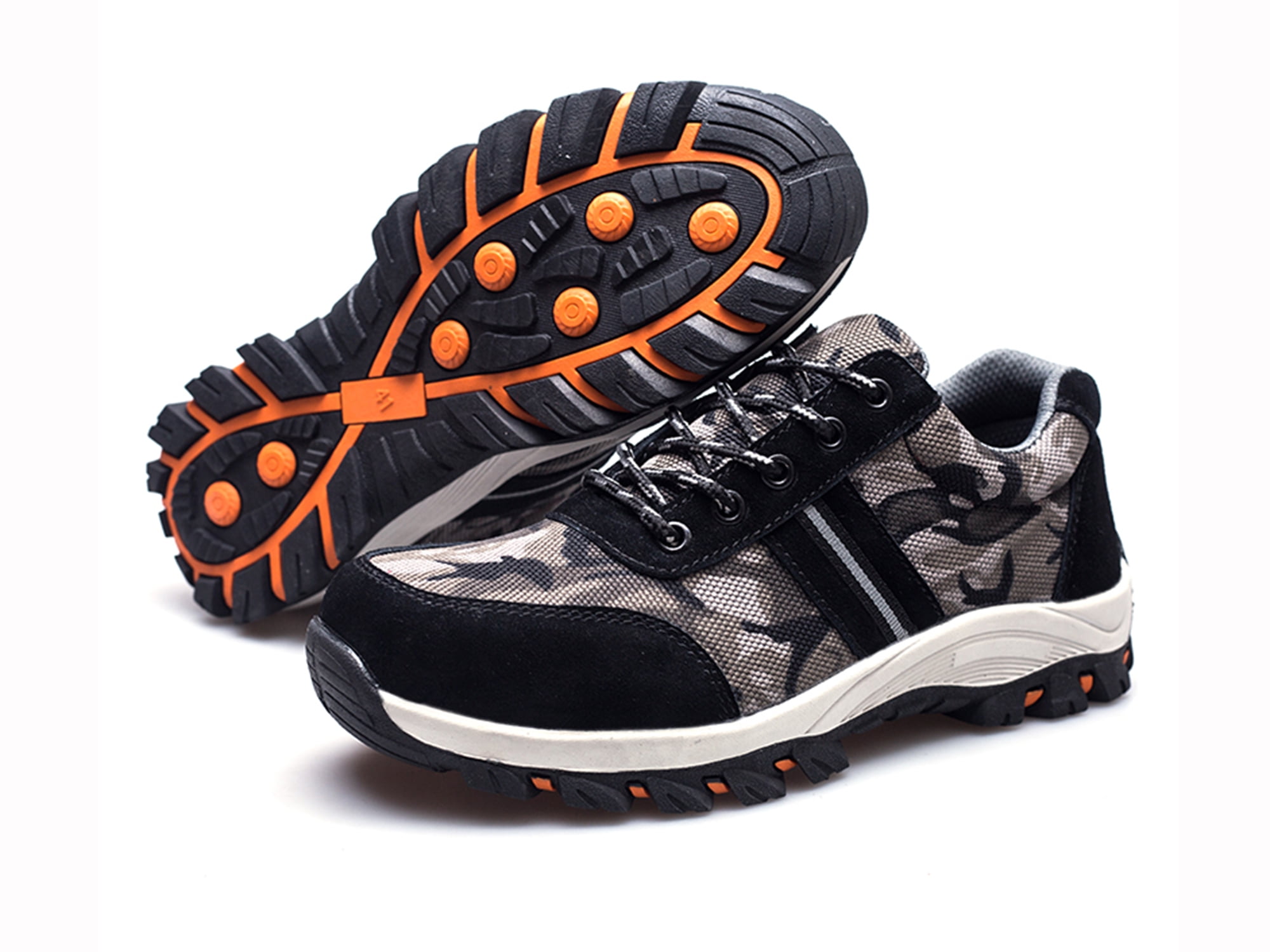 New Safety Shoes Men Light Work Sneakers Indestructible Protective ...