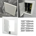 DAMIFU White ABS Inspection Port White Access Panel Door Plastic ...