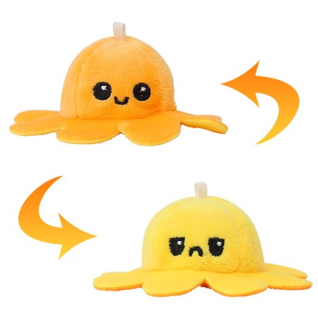 LFYOU Reversible Octopus Angry Octopus Flip Octopus Doll Reversible ...