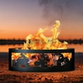 PD Metals ATV (4-Wheeler) 12 in. Tall 60 in. Diameter Fire Ring - Fire ...
