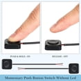 15Pcs Momentary Switch Momentary Push Button on Off Switch 12V 24V ...