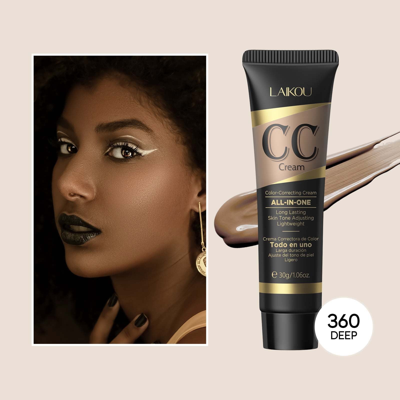 Cream 30g Covers Defects Repairs Without Removing Makeup Moisturizes ...