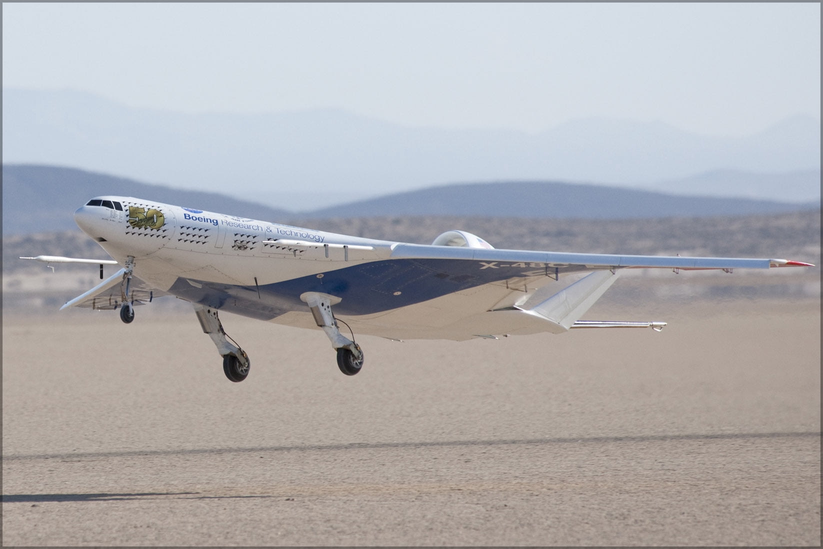 24"x36" Gallery Poster, remotely piloted X-48C aircraft - Walmart.com
