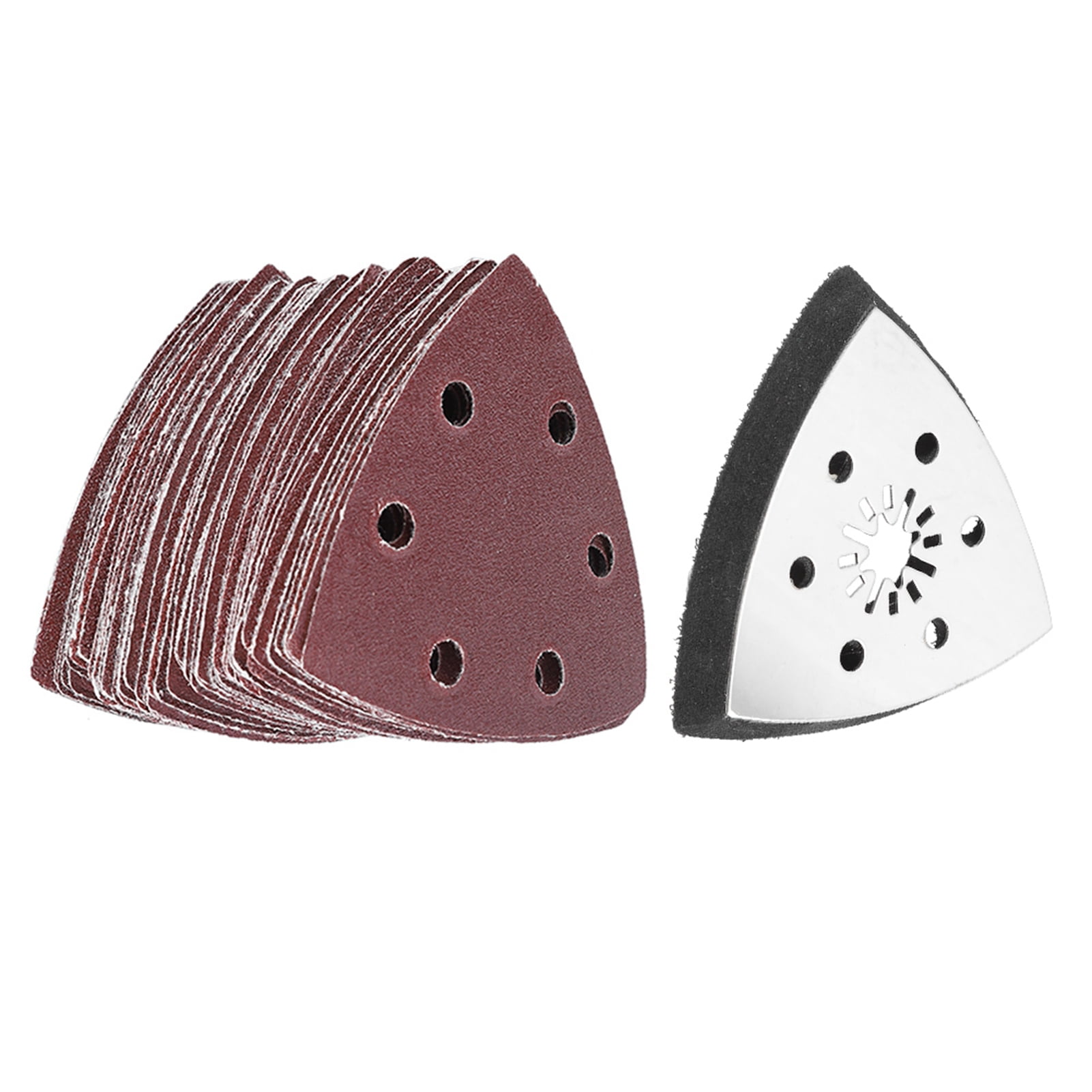 Click here for Dewin Triangle Sanding Pad 61pcs 90mm 6 Holes Sand... prices