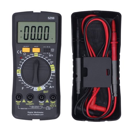 Digital Multimeter Ultra Thin Auto Manual Range Light Sound Alarm ...