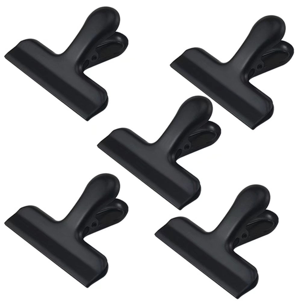 5Pcs Potato Chips Bag Clips Stainless Steel Sealing Clip Photo File ...
