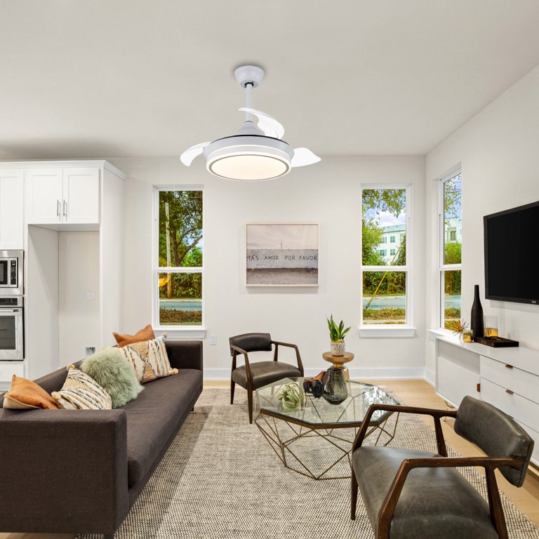 36 Inch Ceiling Fan Without Lights | Shelly Lighting