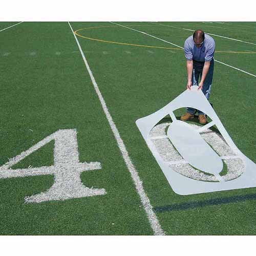 Trigon Sports FMK3D 3 ft. Football Marking Kit - 0.062 in. Polyethylene ...