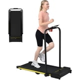 Euroco 2 in 1 Under Desk Treadmill Foldable Running Walking Pad 2.5HP ...
