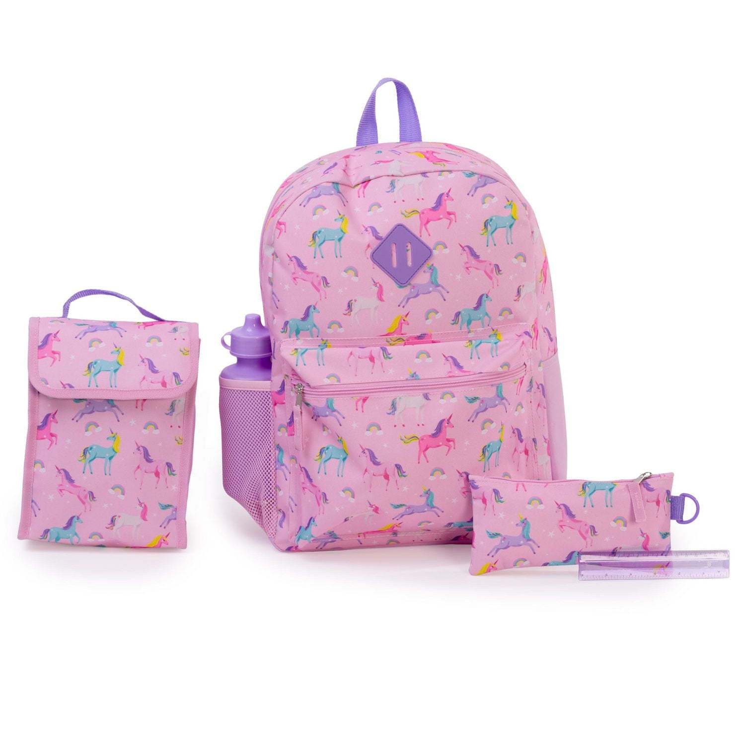 Jetstream 5-Piece Backpack Set: Kids Backpack & Lunch Bag, Pencil Case ...