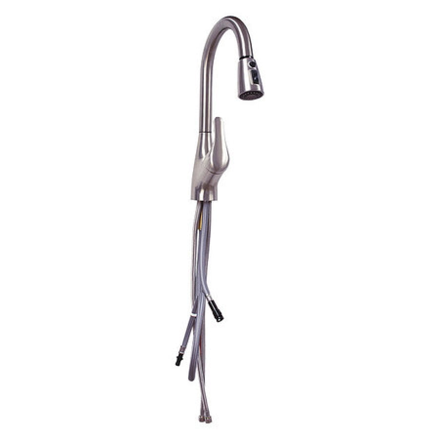 EZ-FLO 10389 Kitchen Faucet with High Arc Pull-Down Spray, One-Handle ...