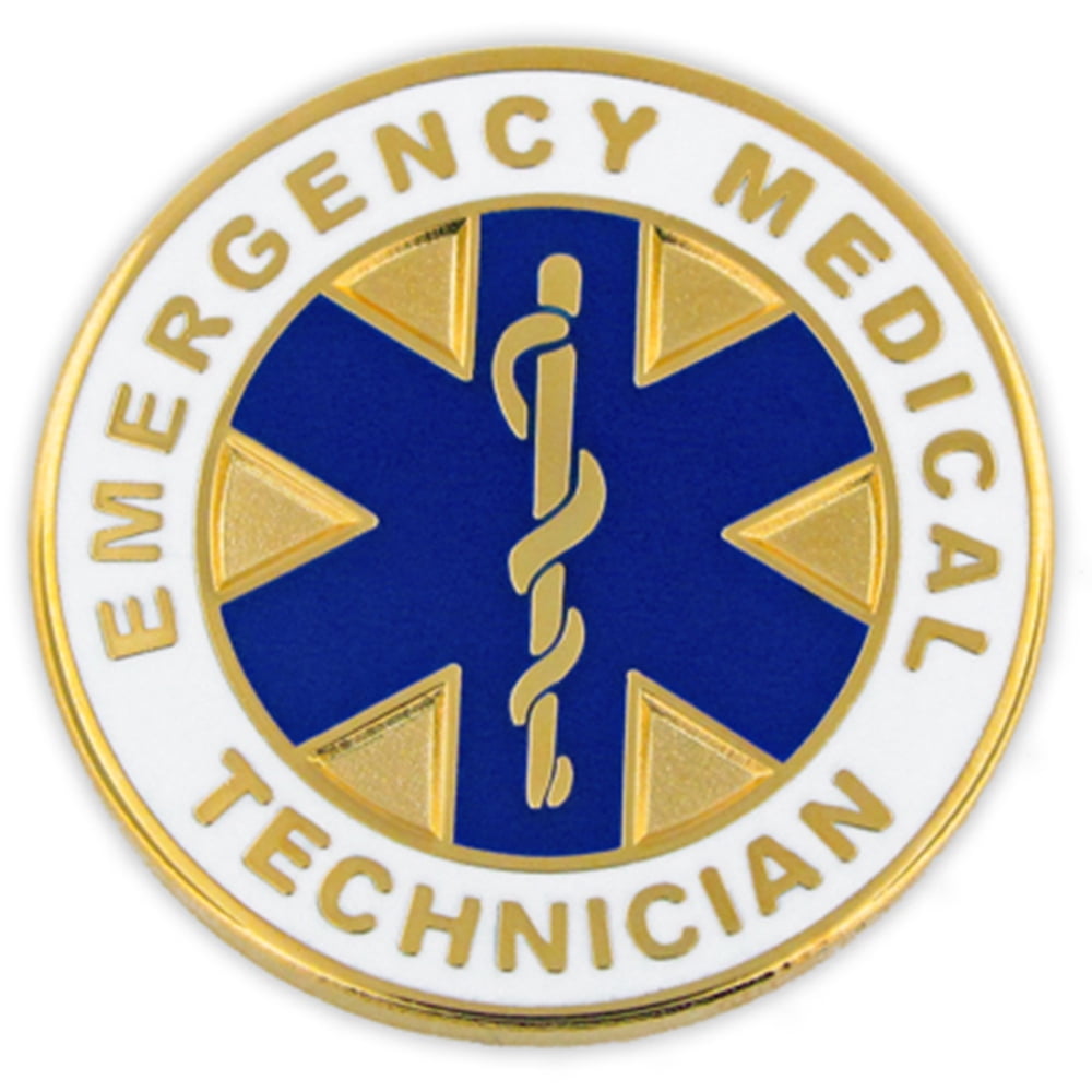 PinMart's Emergency Medical Technician EMT Lapel Pin - Walmart.com ...