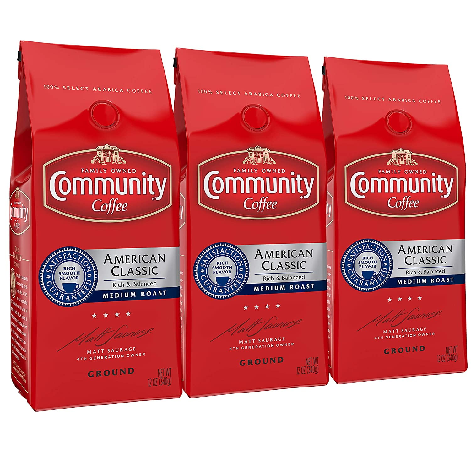 Community Coffee - American Classic Medium Roast - Premium Ground ...