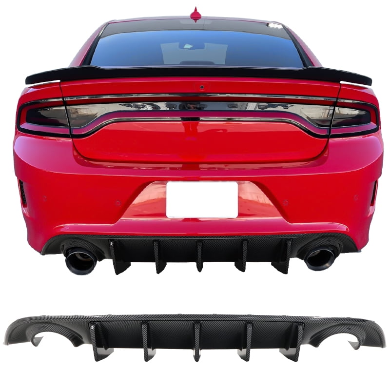 Carbon Fiber Rear Diffuser for 15-22 Dodge Charger - Philippines | Ubuy