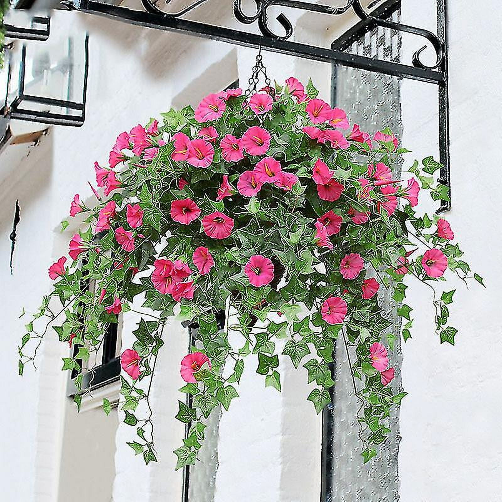 Click here for Aiouniya Hanging Basket With Artificial Vine Silk... prices