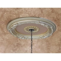 AFD Cream French Petite Round Ceiling Medallion 24 Inch Diameter ...
