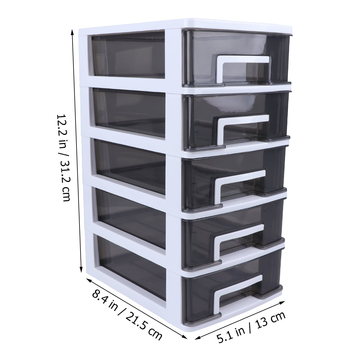5-layer Storage Cabinet Plastic Drawer Type Closet Portable ...