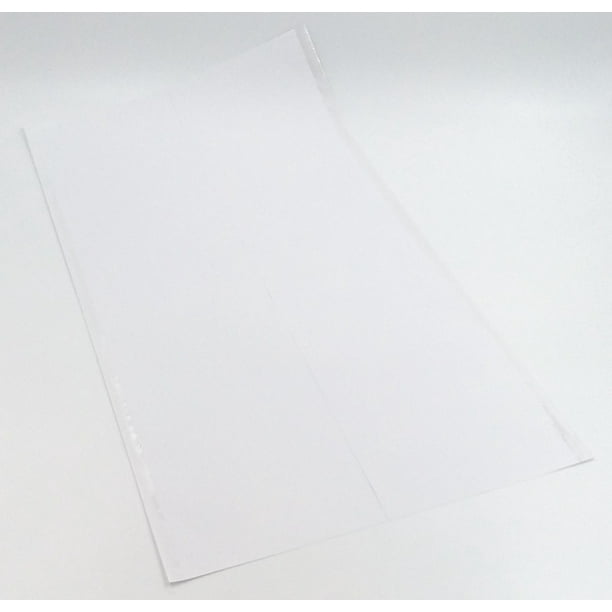 10 (ten) sheets Brodart Fold-On Archival Book Jacket Covers - 16" x 30 ...