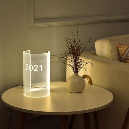 Decorative LED Table Lamp, LED Bedside Desk Lamp, Modern Lighting ...