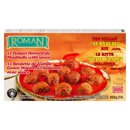 Roman Cheese 12 Italian Homestyle Meatballs with Sauce - Walmart.ca