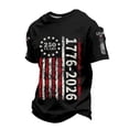 XAOFW Boy's T-Shirts Short Sleeve Crewneck Letter Prints Kids 250Th ...
