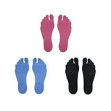 Anti Slip Foot Protectors - 3 Pack (Black, Blue, and Pink) Invisible ...
