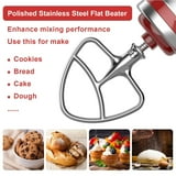 Hozodo Stainless Steel Beaters with Polished Flat Design - Compatible ...