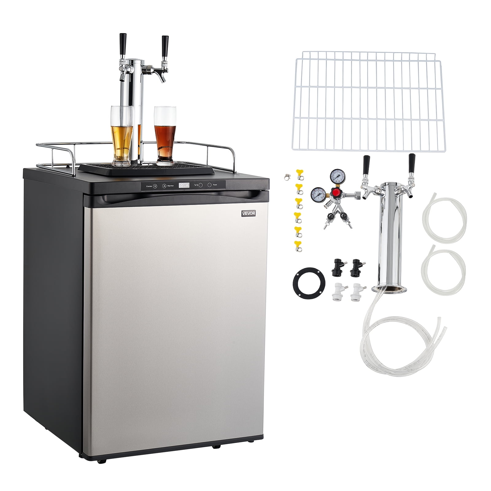 Click here for Vevor Beer Kegerator  Dual Tap Home Draft Beer Dis... prices