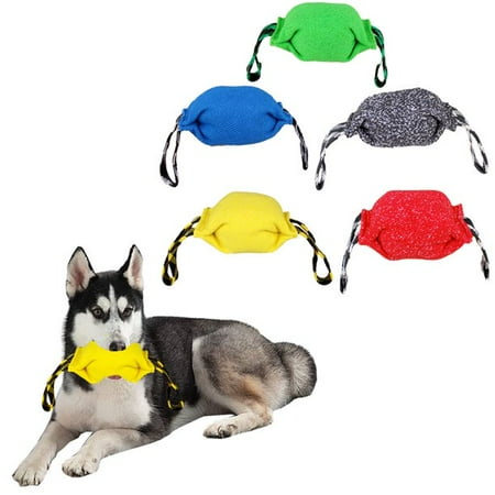 Tianyushua Dog Bite Tug Toy, Tough Jute bite Stick for Medium to Large ...