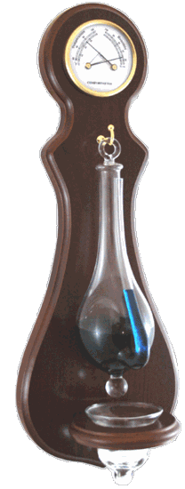 Ambient Weather BA212 Wall Mounted Weather Station with Thermometer ...